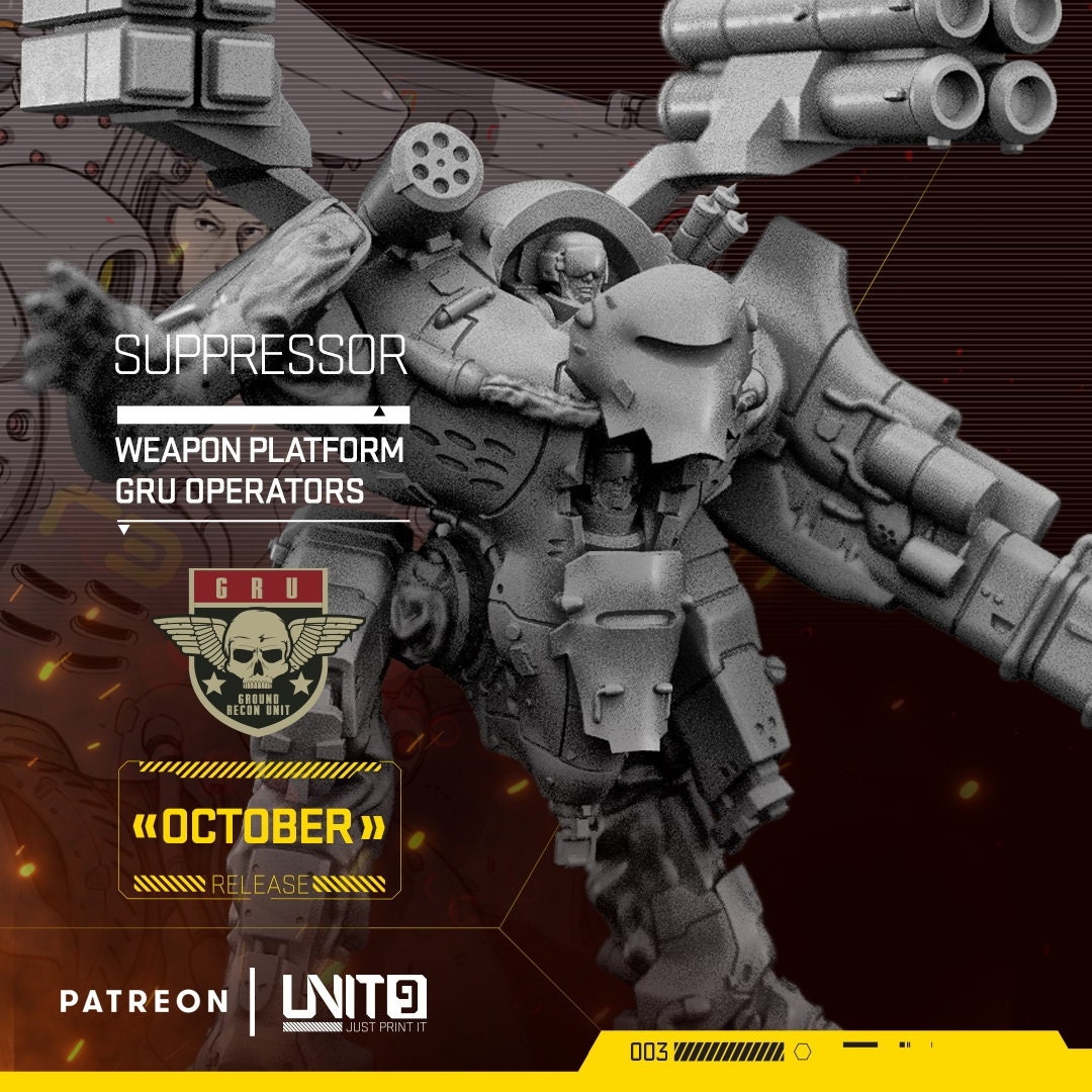 SUPPRESSOR - Weapon Platform GRU Operators / Black Stone Commandos ...
