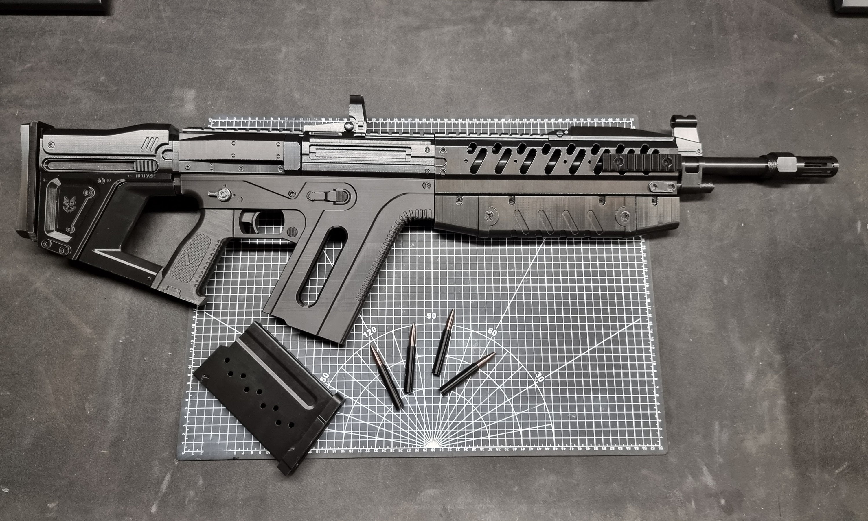 Halo Infinite VK78 Commando Rifle DIY Kit - Etsy UK