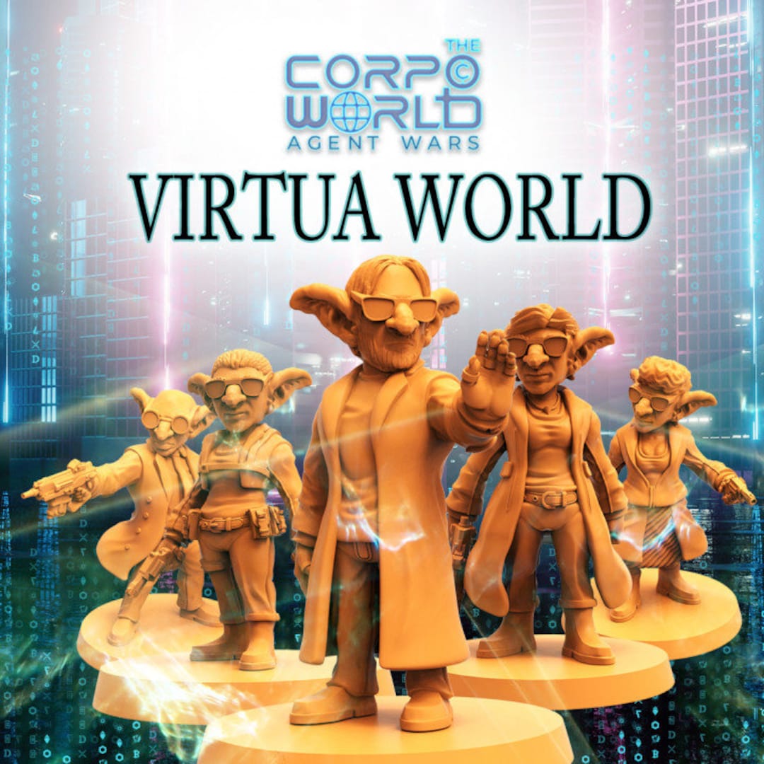 Goblin Resistance Virtua Corpo World / Cyberpunk Sci-fi / Papsikels - Etsy