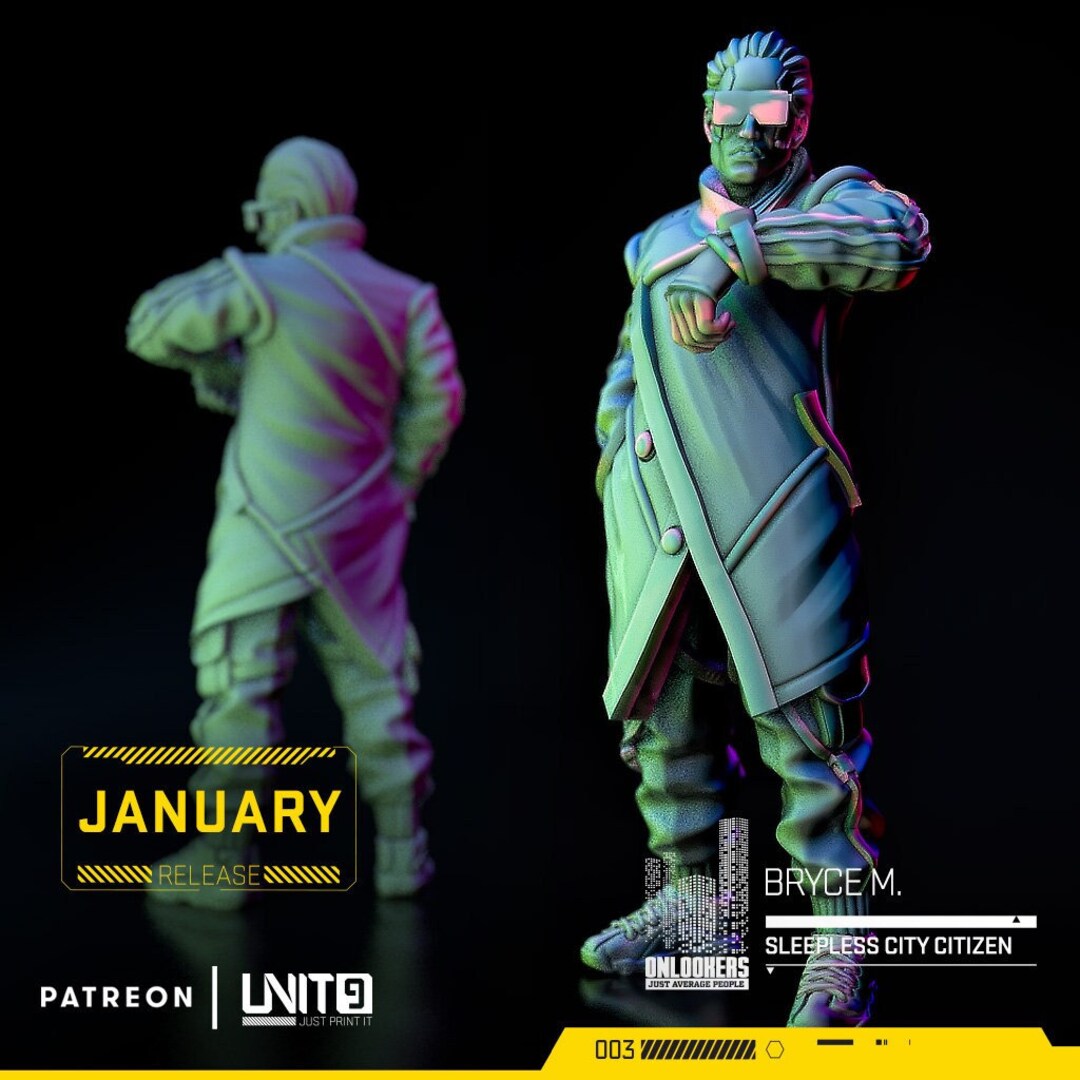 BRYCE M. - Sleepless City Citizen / January 2021 / Sci-fi Cyberpunk ...