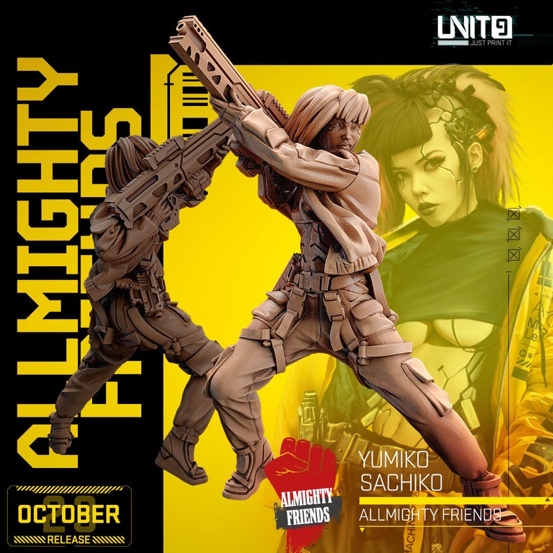YUMIKO SACHIKO - Almighty Friends / 2 Styles / October 2023 / Sci-fi ...