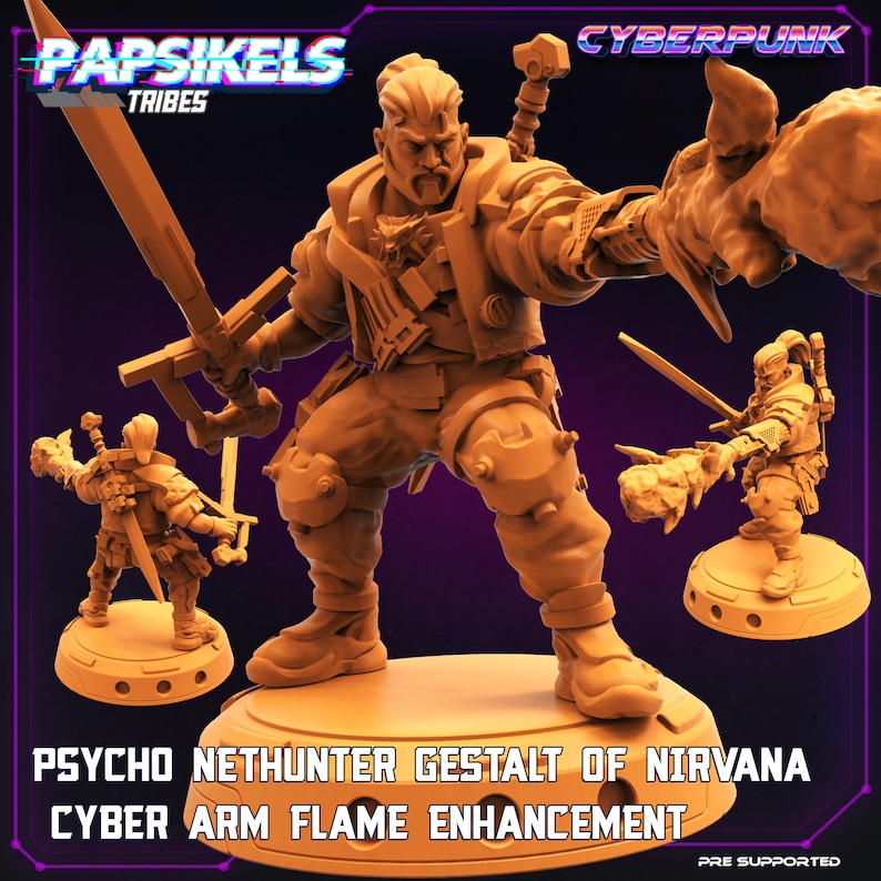Psycho Nethunter Gestalt of Nirvana Flame Enhancement / Cyberpunk ...
