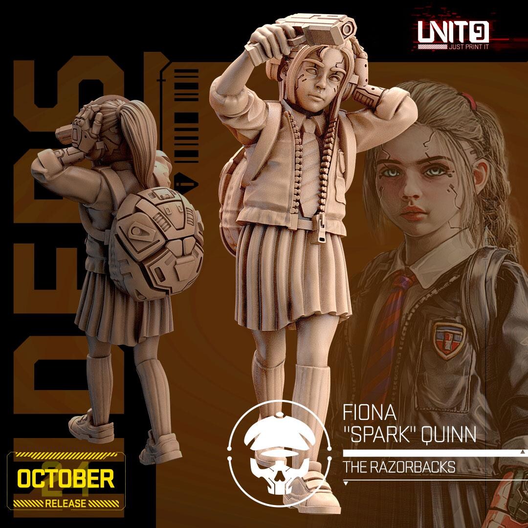 Fiona ‘spark’ Quinn Pose - THE RAZORBACKS / 2 Styles / October 2024 ...