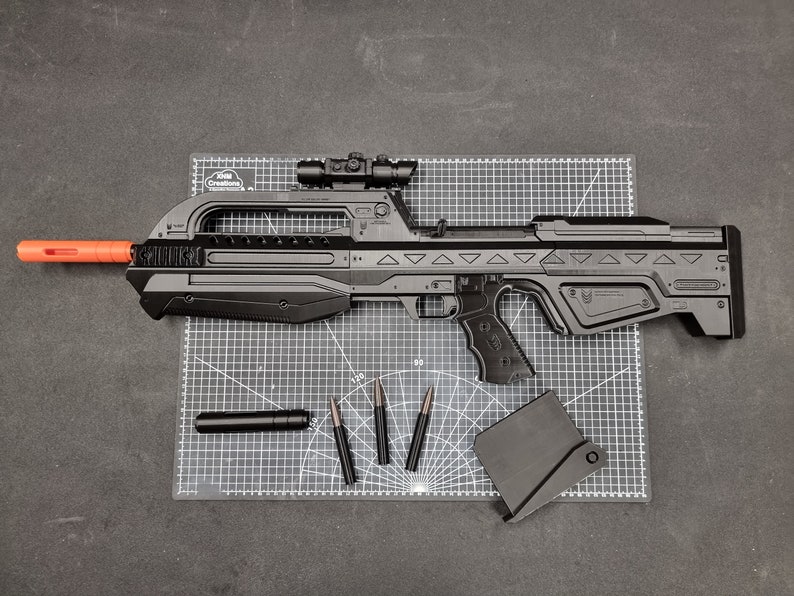 Halo Infinite Battle Rifle DIY Kit / Prop Cosplay / Blaze - Etsy Australia