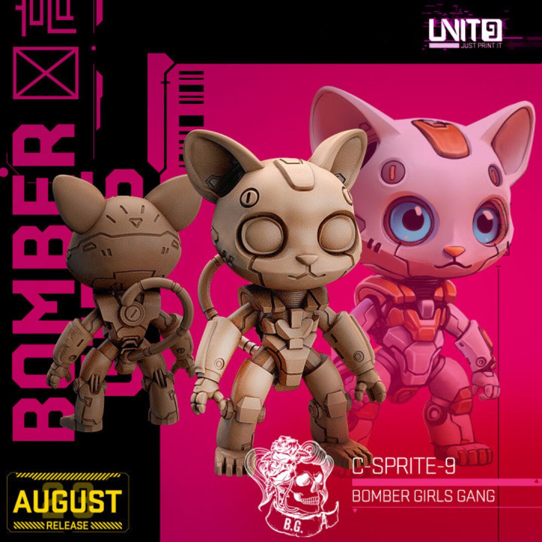 C-SPRITE-9 - Bomber Girls Gang / 2 Styles / August 2023 / Sci-fi ...