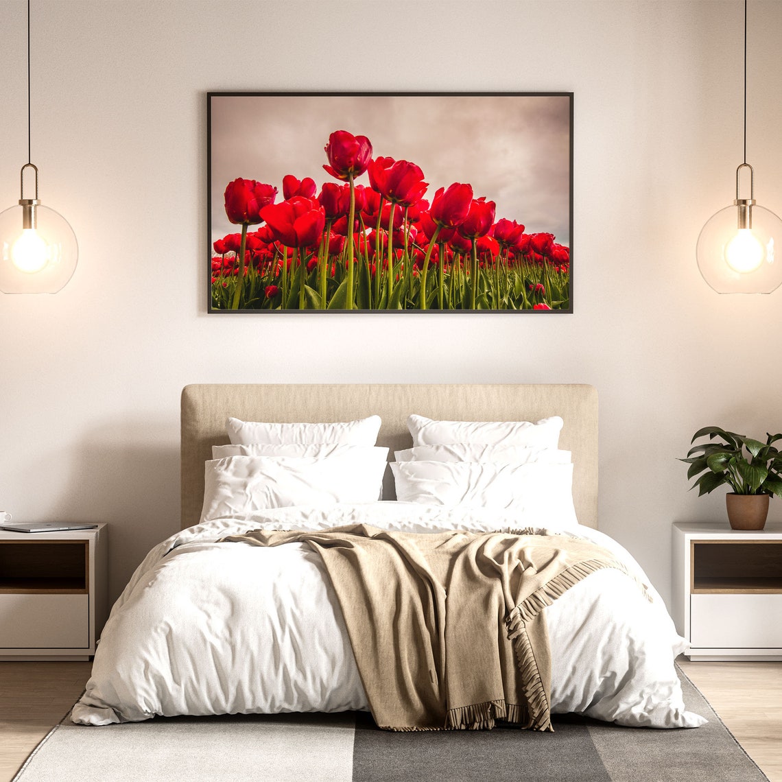 Red Poppy Poster, Poppy Wall Art Print, Poppy Canvas Print, Printable ...