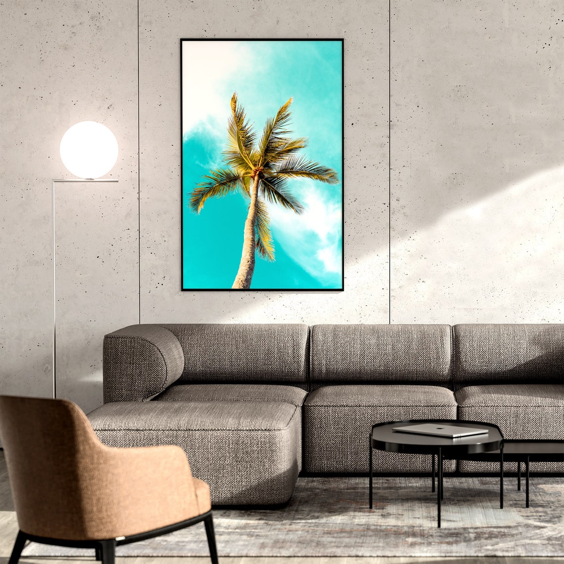 Palm Tree Wall Art | Palm Tree Print | Tropical Wall Art | Palm Tree ...