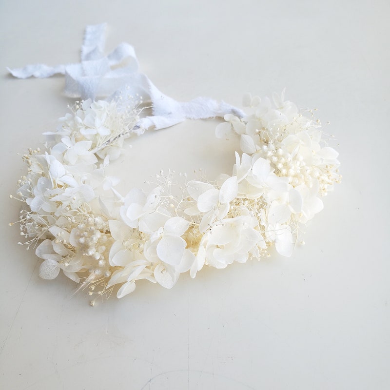Ivory Flower Crown - Etsy