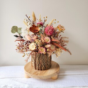 Rustic Flower Tree Vase Arrangement, Daisy Flowers, Centrepiece, Home ...