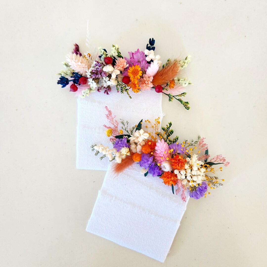 Wildflower Pocket Boutonnieres, Dried Flower Pocket Flower, Wedding ...