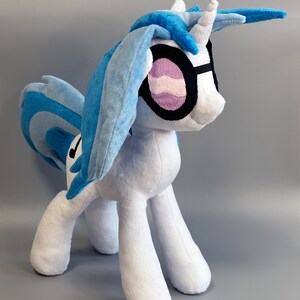 17" Plushie Pony Plush Vinyl Scratch Handmade - Etsy