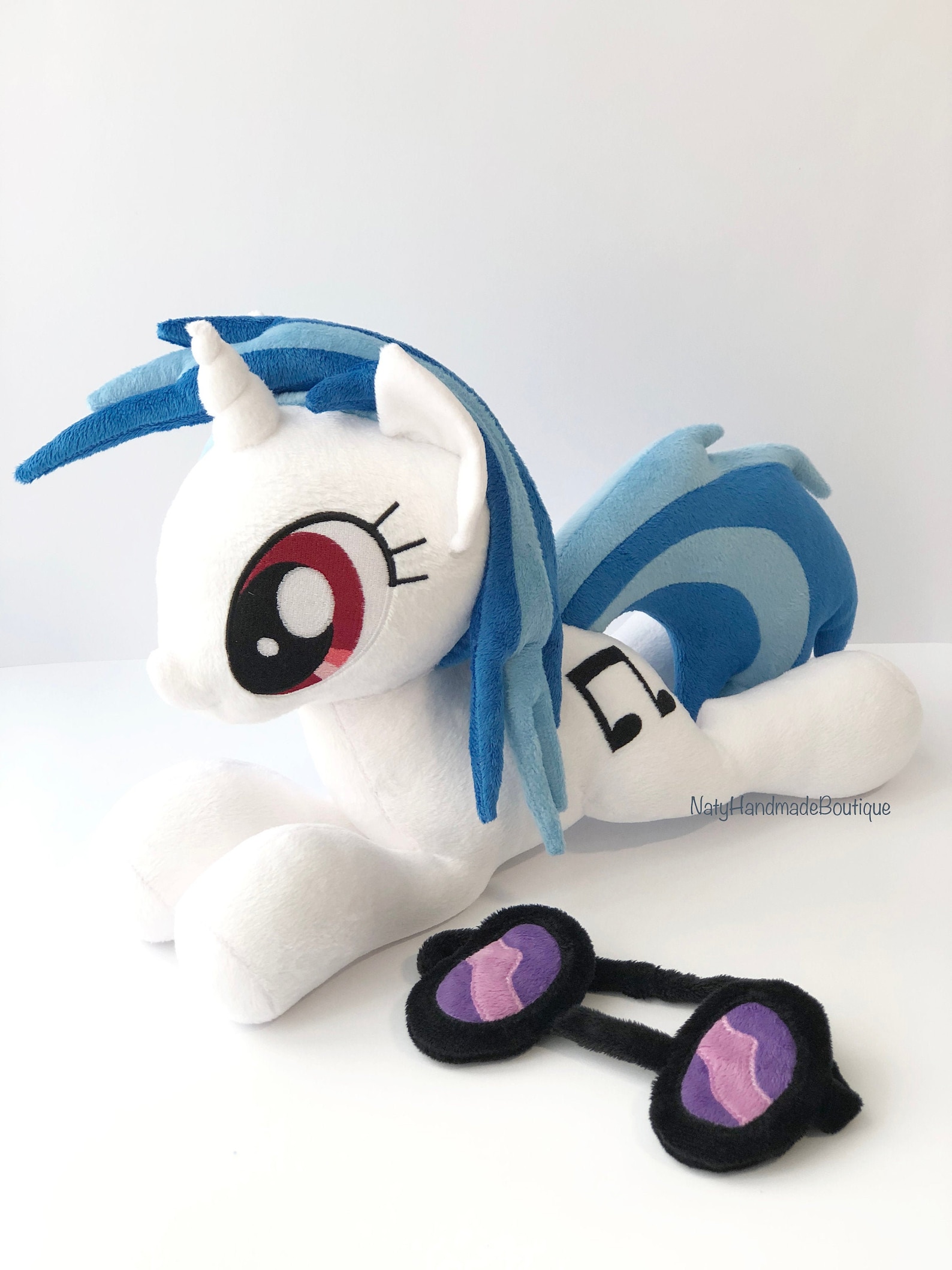17 Plushie Pony Vinyl Scratch Handmade - Etsy