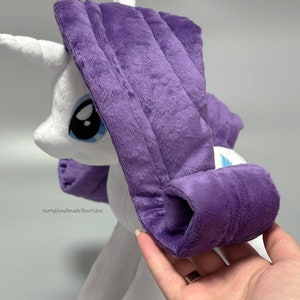 17" Rarity Plush Handmade Plushie Pony - Etsy