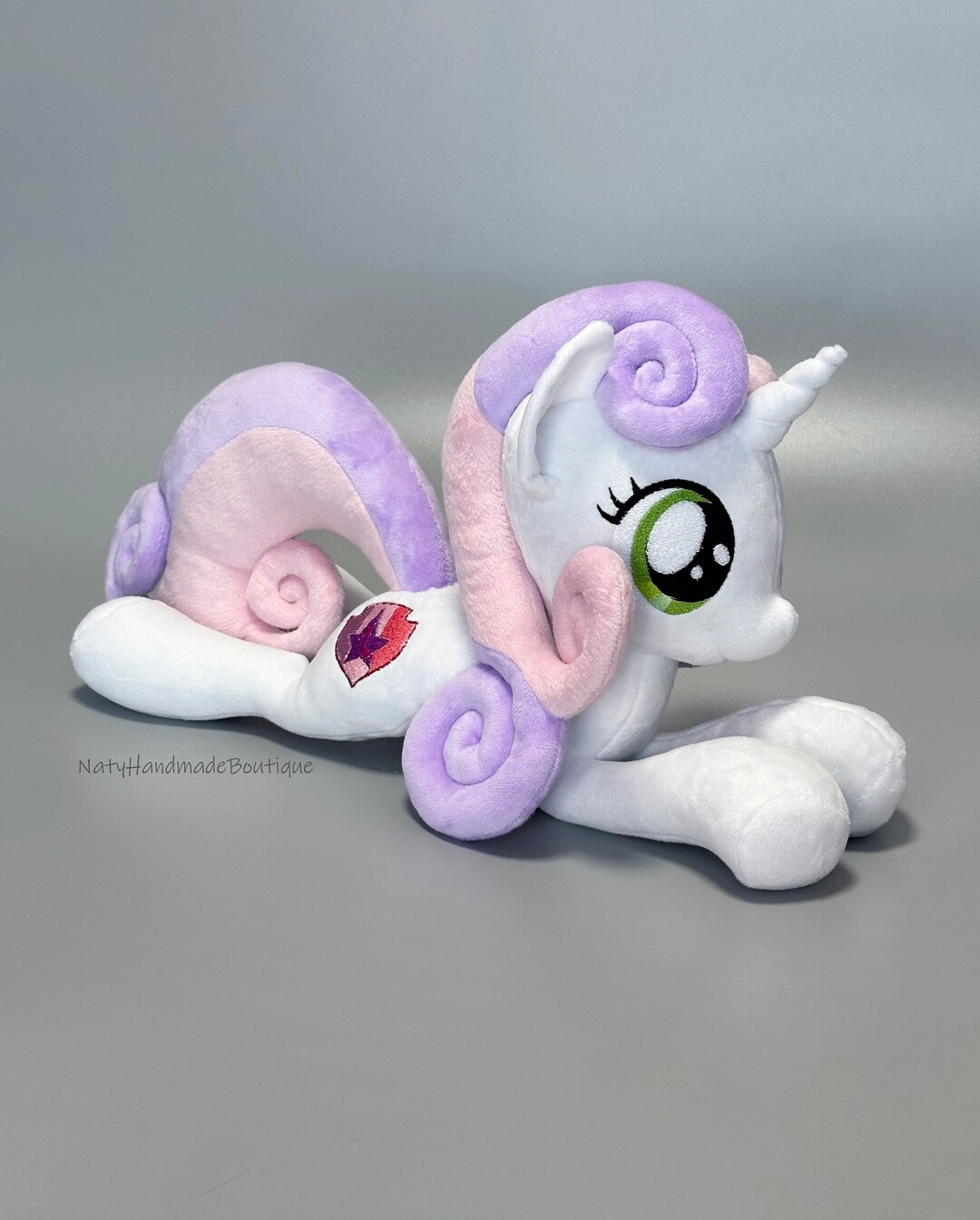 17" Plushie Pony Sweetie Belle Handmade - Etsy