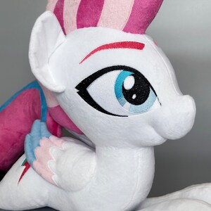 24" Big Plushie Pony Plush Zipp Storm With Socks Handmade - Etsy