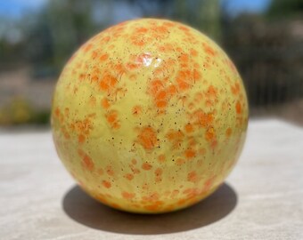 Large Ceramic Garden Ball - Etsy