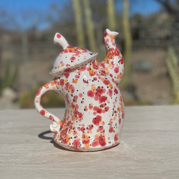 Ceramic Teapot - Etsy