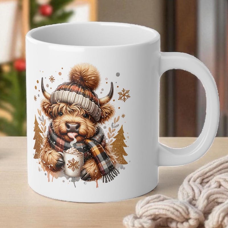 Large Mug Cow - Etsy