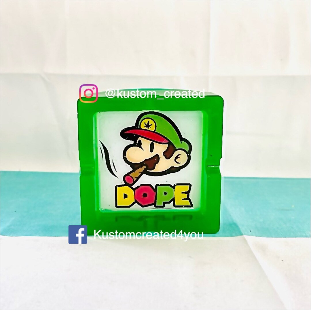 Mario dope Ashtray - Etsy