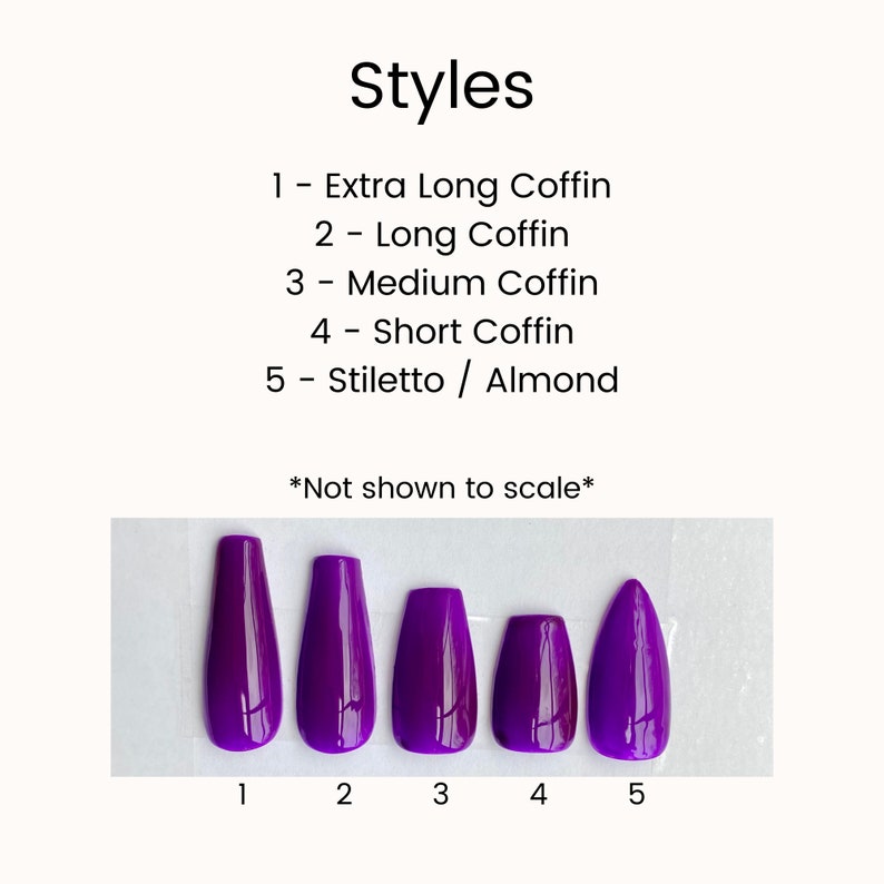 Blue Gradient Ombré Press-on Nails / Matte Nails | Etsy