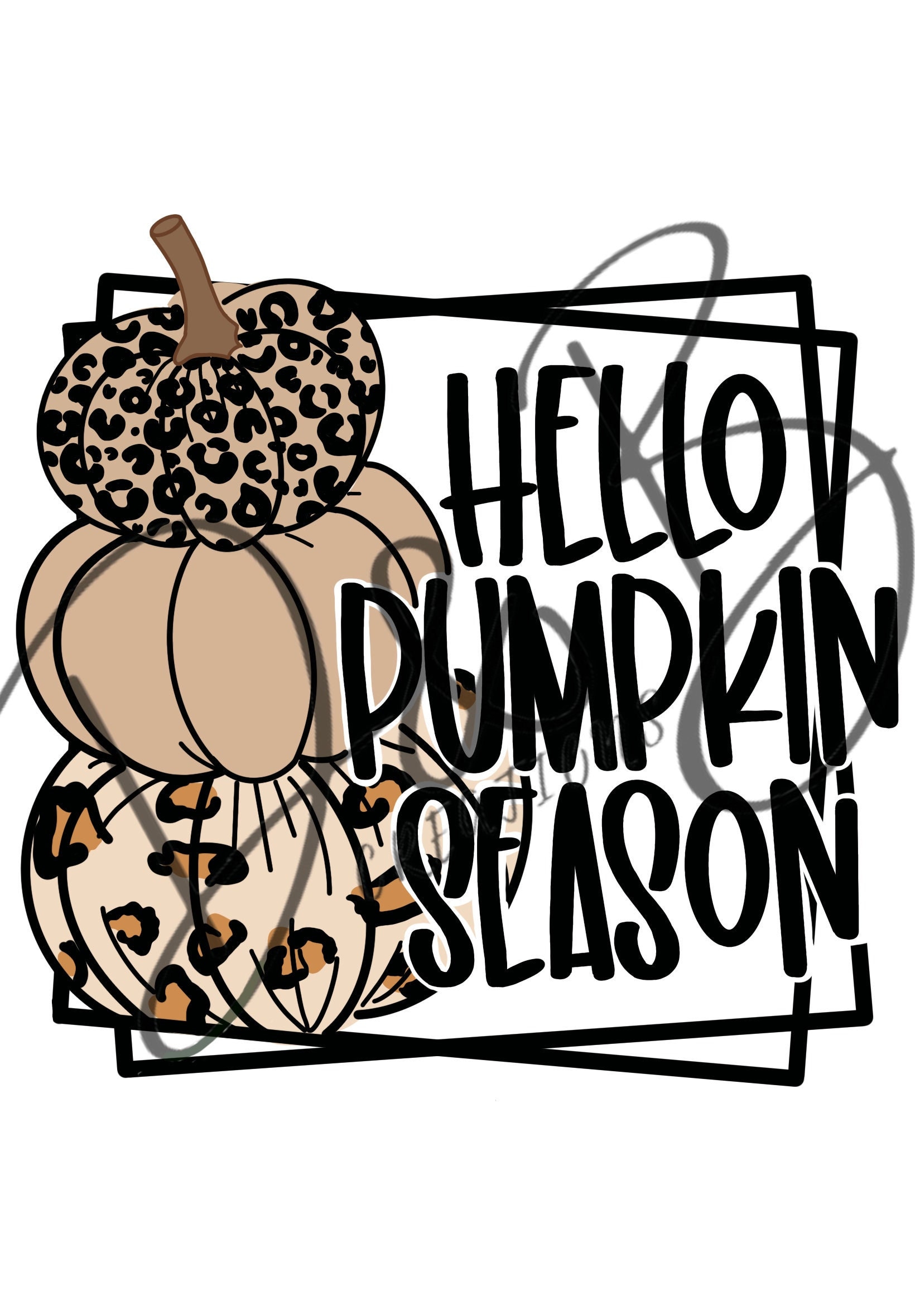 Hello Pumpkin Season PNG - Etsy