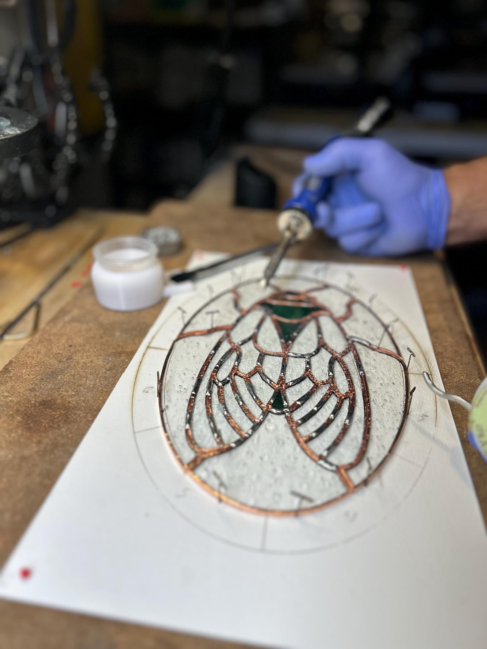 Stained Glass Cicada Pattern/template for Instant Digital Download -png ...
