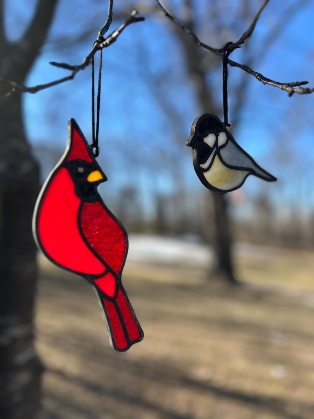 Stained Glass Cardinal Pattern for Instant Digital Download -png-pdf ...