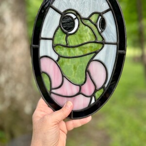 Stained Glass Ms. Frog Pattern/template for Instant Digital Download ...