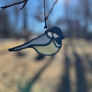 Stained Glass Chickadee Pattern for Instant Digital Download -png-pdf ...