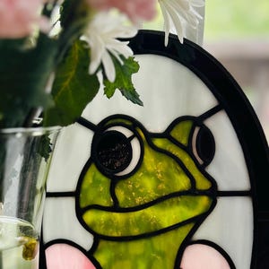 Stained Glass Ms. Frog Pattern/template for Instant Digital Download ...