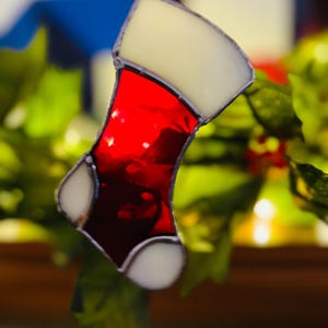Stained Glass Holiday Patterns -angel & Stocking for Instant Digital ...