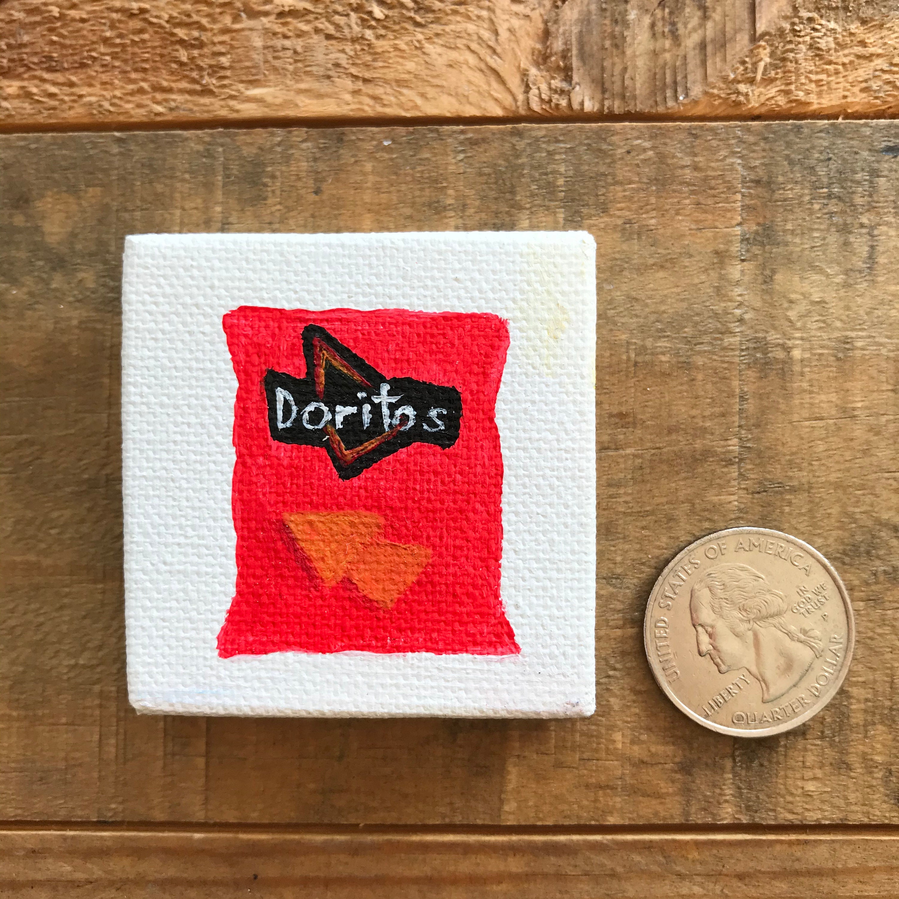 Tinycraving Painting Nacho Cheese Doritos - Etsy
