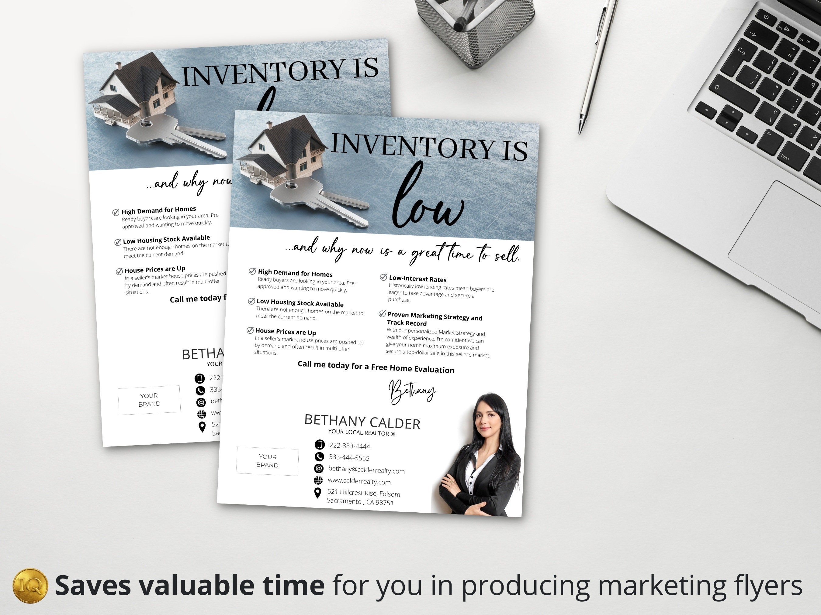 Real Estate Flyer Template, Low Inventory, Real Estate Marketing ...
