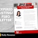 Expired Listing Letter, FSBO Letter, Real Estate Letter Template, Realtor Introduction, Real ...