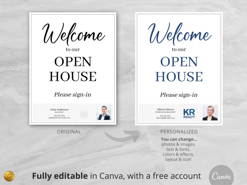 Open House Pack, Open House Sign in Sheet, Feedback Form, Open House ...
