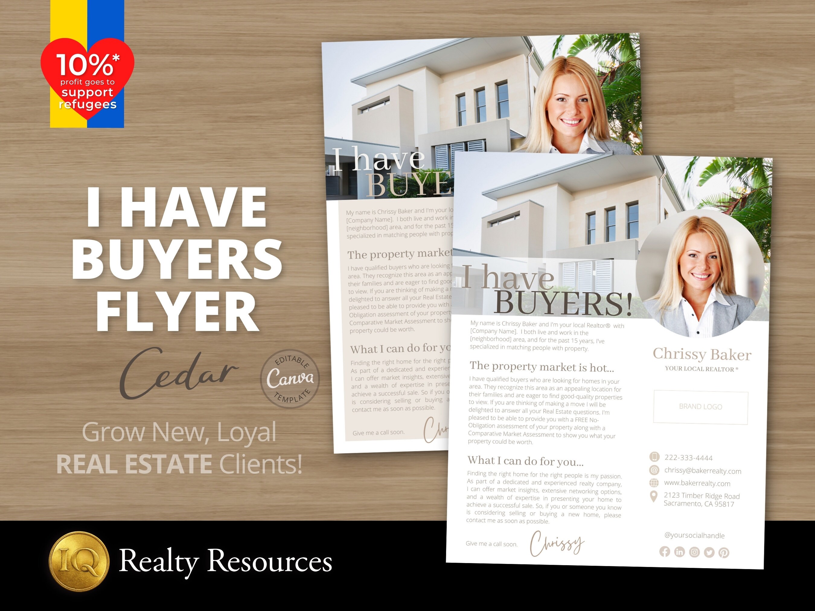 I Have Buyers Letter, Flyer Template, Real Estate Flyer, Realtor ...
