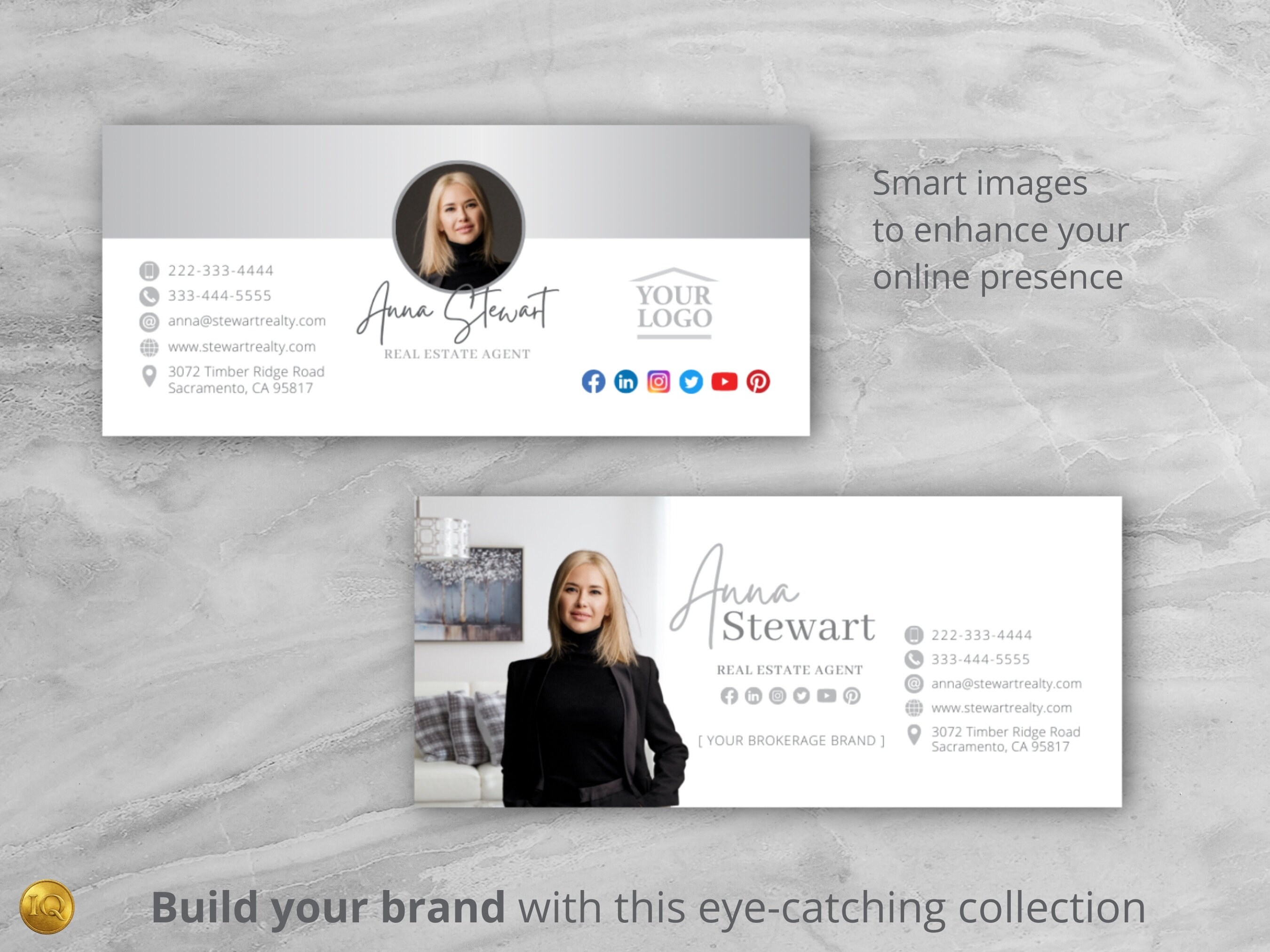 Real Estate Facebook Cover Banners, 6 Social Media Banner, Real Estate ...