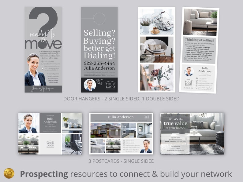 Real Estate Marketing Branding Kit Templates, , Real Estate Templates ...