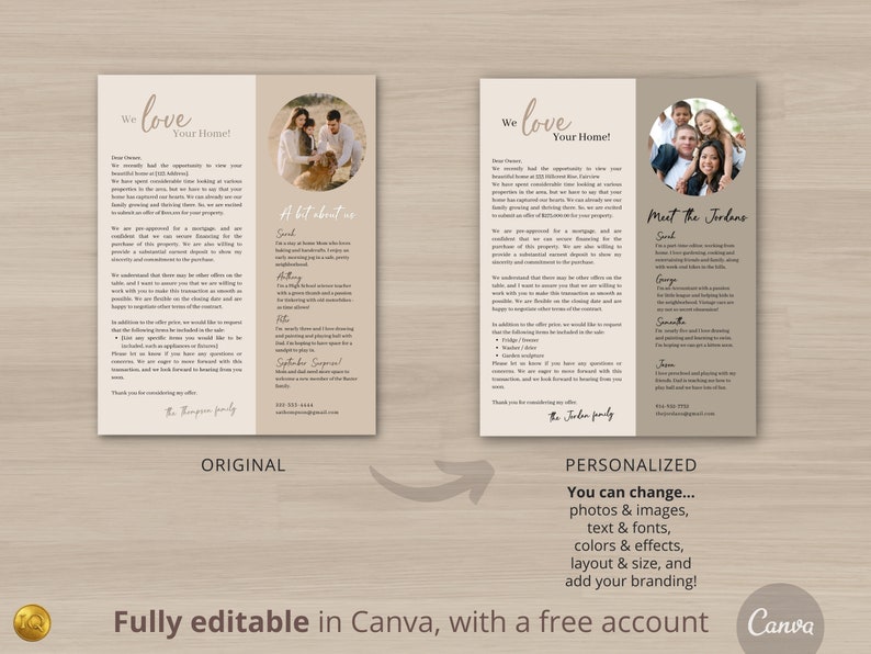 Buyer Letter Template, Home Buyer Offer Letter, Dear Seller Template ...