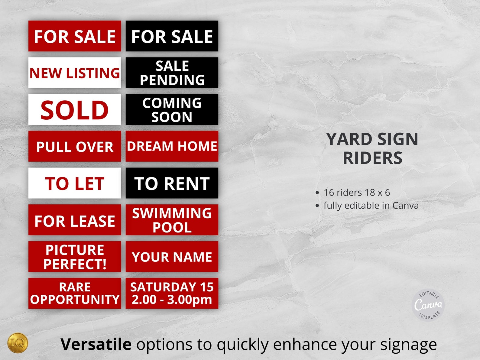 Real Estate Yard Sign Bundle, KW Real Estate Signs, for Sale Yard Sign ...