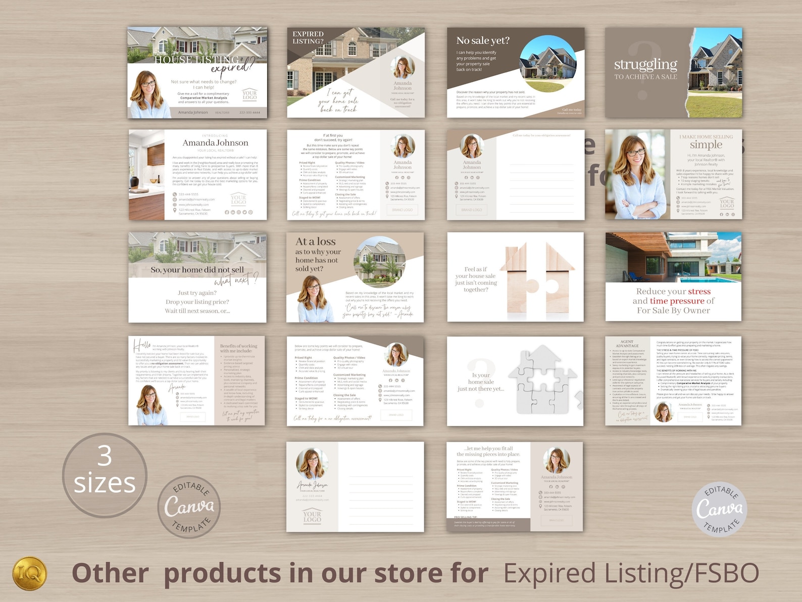 FSBO Letter, Expired Listing Flyer Template, Real Estate Flyer, Realtor ...