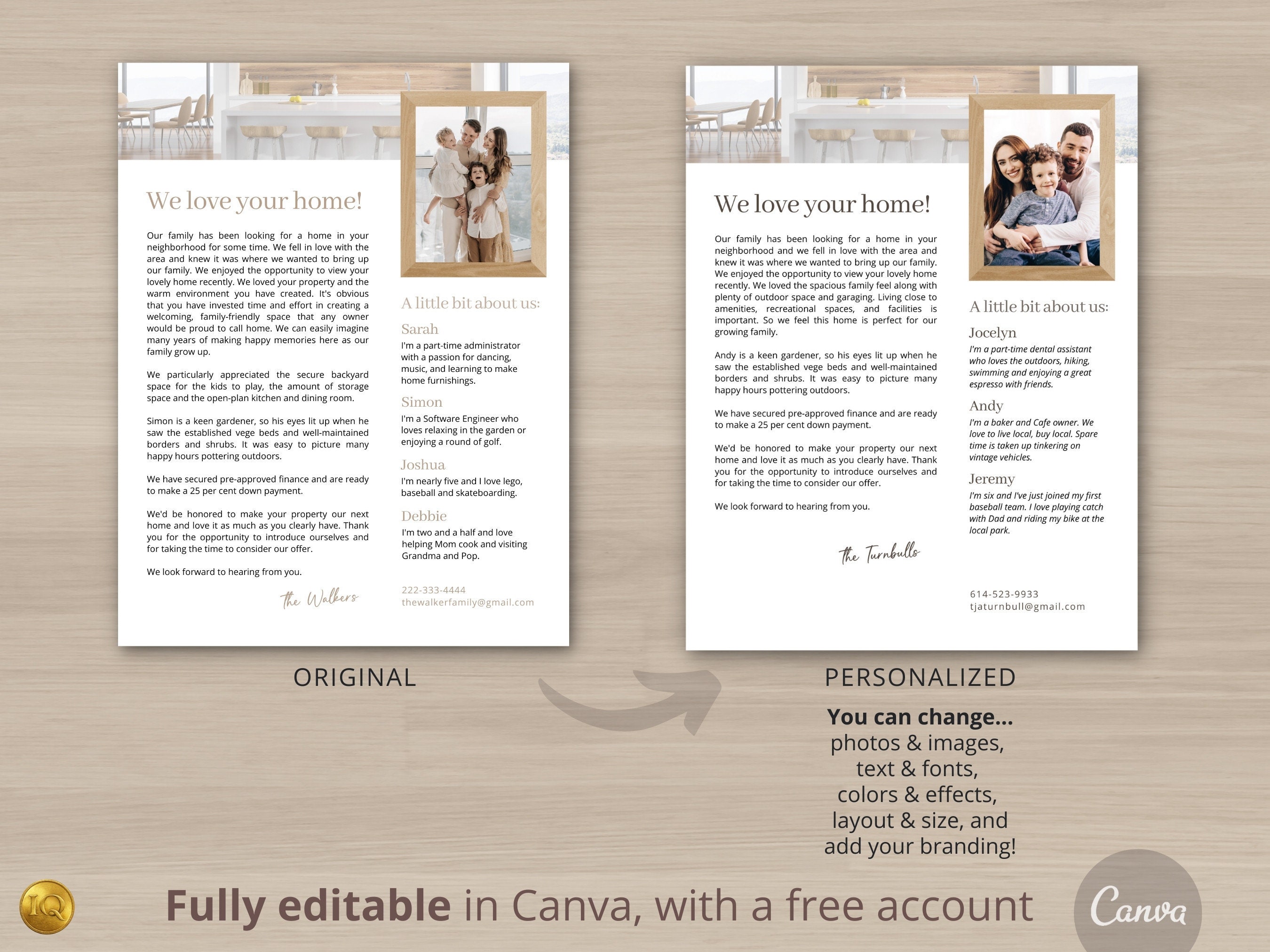 Buyer Letter Template, Home Buyer Offer Letter, Dear Seller Template ...