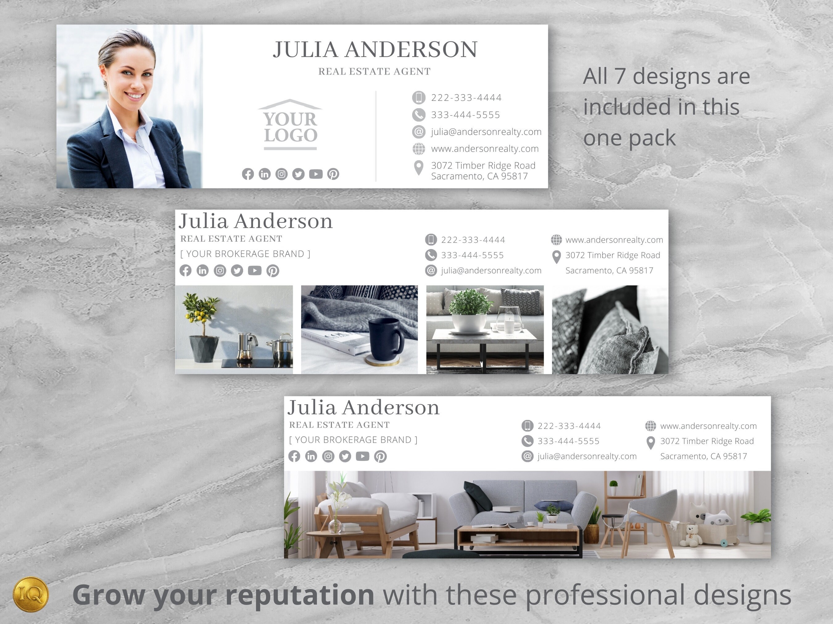 Email signature real estate examples - peholf