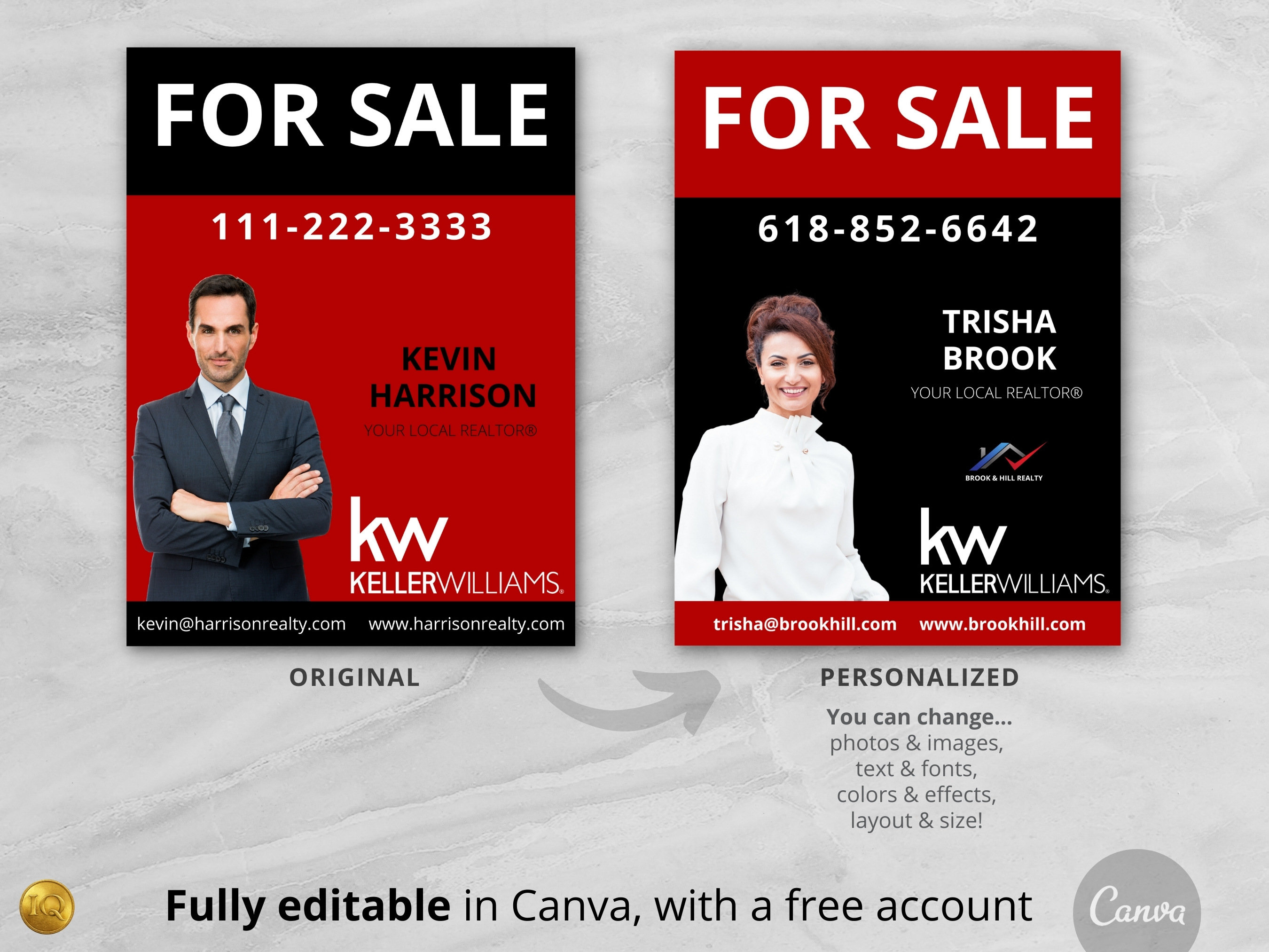 Keller Williams Sold Sign