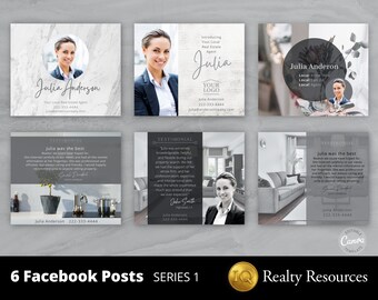 Real Estate Instagram Posts Social Media Agent Testimonial - Etsy