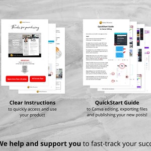 Real Estate Flyer Template, Realtor Introduction Flyer, Letter, Neighborhood Flyer, Prospecting ...