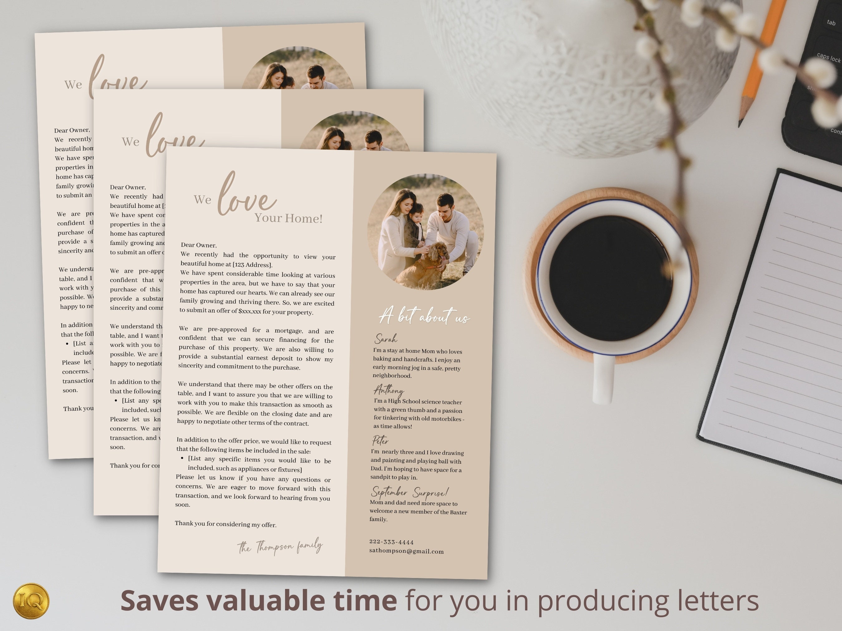 Buyer Letter Template, Home Buyer Offer Letter, Dear Seller Template ...