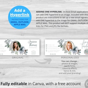 Email Signature Template Bundle, Floral, Email Marketing, Florists ...