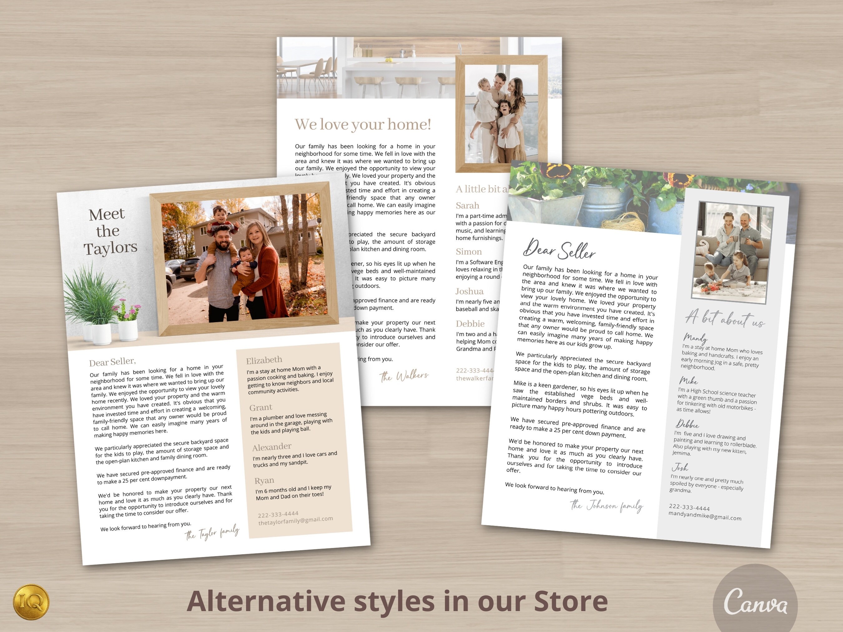 Buyer Letter Template, Home Buyer Offer Letter, Dear Seller Template ...