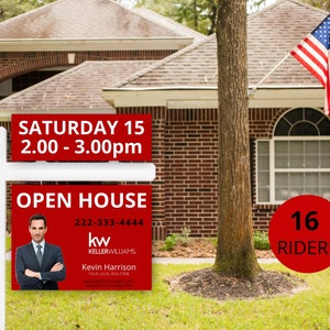 Real Estate Yard Sign Bundle, KW Real Estate Signs, for Sale Yard Sign ...